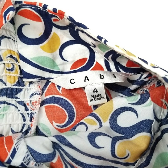 CAbi | Tops | Cabi Keepsake Cami In Smocked Swirl | Poshmark